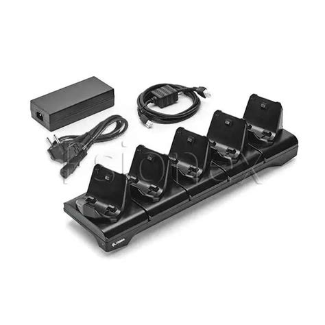Zebra 5 Slot Printer Docking Cradle Zq300 Series Crd Mpm 5schgeu1