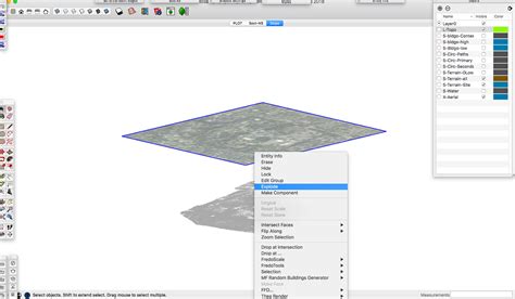 Projecting A Site Design Plan Onto Terrain Created From Contours Pro Sketchup Community
