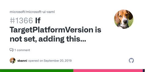 If Targetplatformversion Is Not Set Adding This Package Will Cause The Project To Not Load