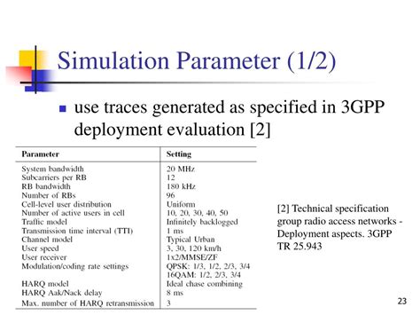 Ppt Proportional Fair Frequency Domain Packet Scheduling For 3gpp Lte