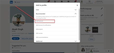 How To Add Featured On LinkedIn Candid Technology