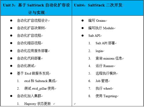 【4 高级应用篇】基于saltstack的自动化运维实践详情 devops学院 linux devops实战专家