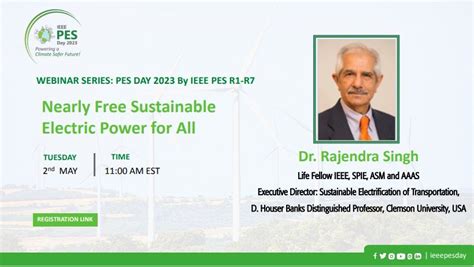 Muhammad W On Linkedin Ieee Ieeepes Pesday23 Pes Sustainability
