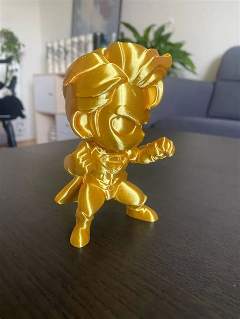 Superman Chibi Style By Realox89 Makerworld Download Free 3d Models