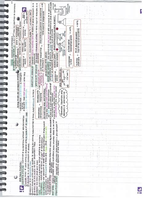 A Level Edexcel Chemistry Notes Unit Formulae Equations And Amounts Of Substance Stuvia UK