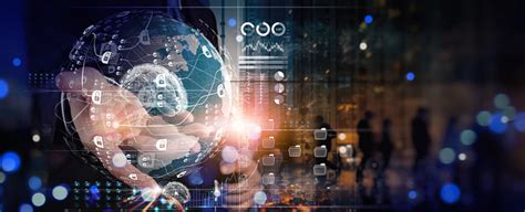 데이터 과학 디지털 기술 개념입니다 스마트 오피스에서 노트북으로 프로그래밍하는 컴퓨터 과학 엔지니어 데이터 교환 Ai 비즈니스 및 인공 지능을 통한 시스템 제어 가상현실에