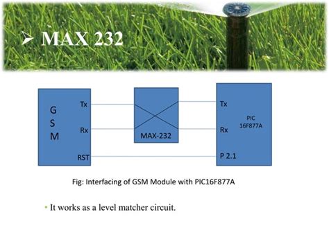 Gsm Based Automatic Irrigation System Pptx