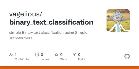 Github Vageliousbinarytextclassification Simple Binary Text