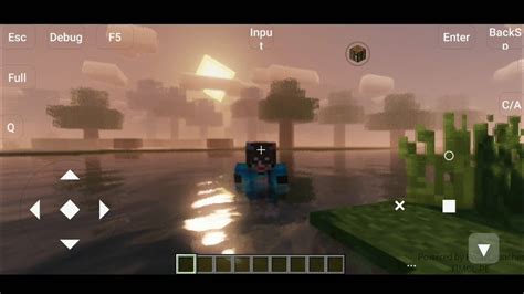 Hellolauncher Hmcl Pe Minecraft Java Edition Android • Shaders Gameplay On Hmcl Pe Youtube