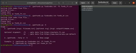 This Script Searchs The Isin Code And Finds The Fund Price Rpython
