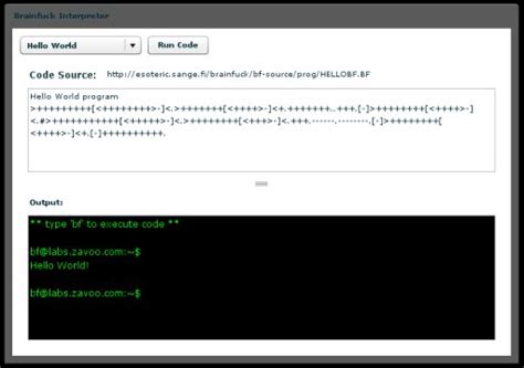 GitHub JamesHight Brainf Ck Interpreter Brainf Ck Language Interpreter