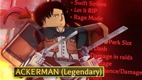 I Became Levi Ackerman Unlocking The 0 05 Clan In Roblox Attack On