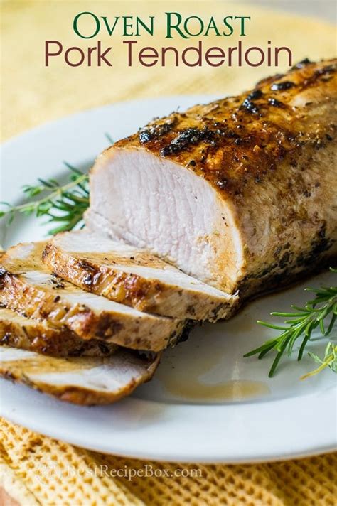 Oven Roast Pork Loin Temperature At Ken Potter Blog