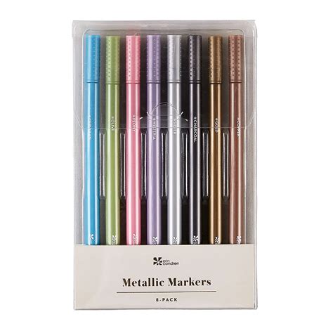 Metallic Markers 8 Pack Erin Condren
