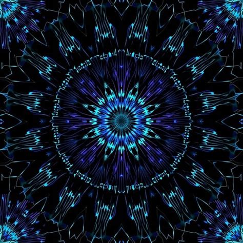 Free Digital Circuit Mandala Photo Digital Circuit Mandala