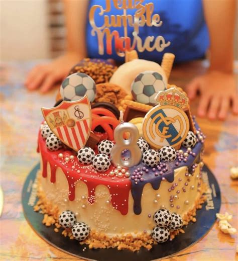کیک تولد پسر راموس با طعم رئال و طعنه به پرز طرفداری