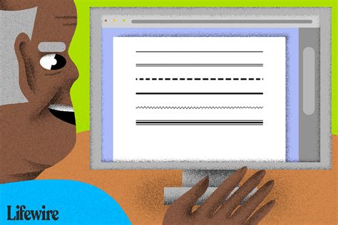 How To Insert A Line In Word