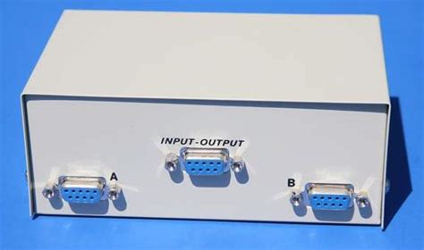 Way DB Female Bidirectional Manual AB Data Switch Box RS Serial Port PC Cables Search
