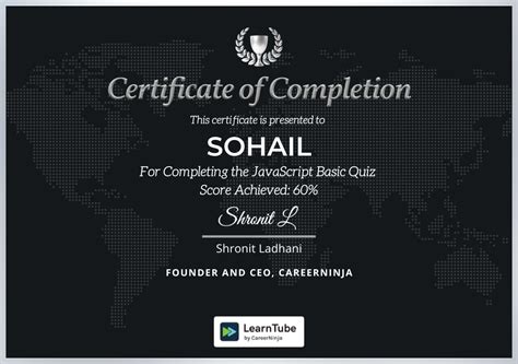 Md Sohail Alam On Linkedin Javascript Learntube Careerninja