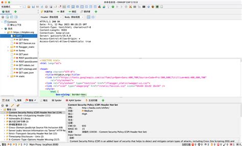 安全漏洞 测试开发之安全篇 使用禅道ztf执行owasp安全扫描 devops测试实践 segmentfault 思否