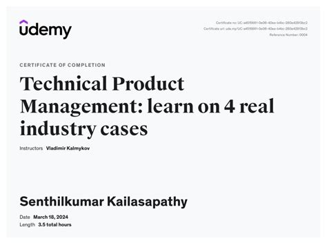 senthilkumar kailasapathy on linkedin udemy course completion certificate