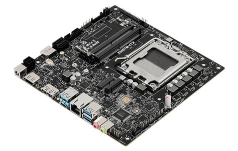 Asrock Lanza X600tm Itx Motherboard Thin Mini Itx Para Amd Am5 Alerta Geek