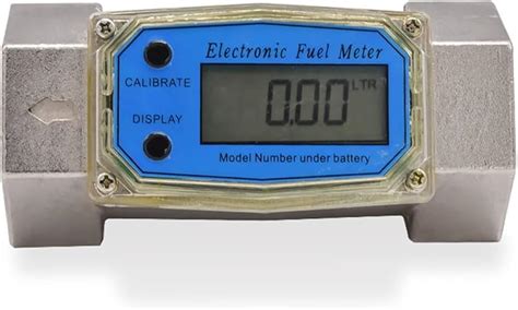 Digital Flowmeter K Electronic Liquid Turbine Meter Electronic Flowmeter Inches Fuel Oil