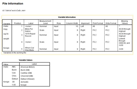 labeling and documenting data spss learning modules