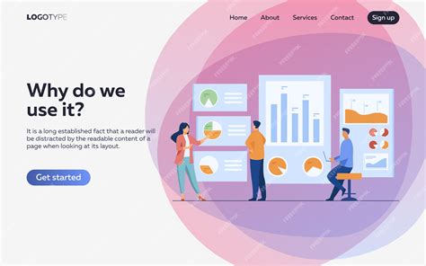 Free Vector Office Workers Analyzing And Researching Business Data