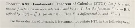Solved Solve Using The Fundamental Theorem Of Calculus Chegg Com