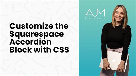 Customizing The Squarespace Accordion Block Youtube