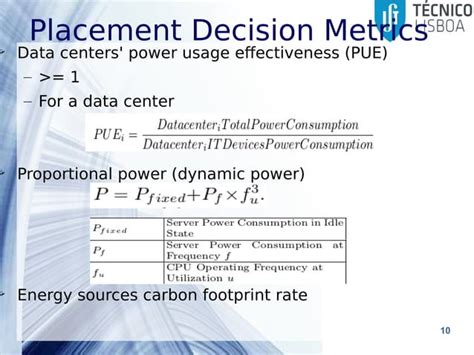 Energy And Carbon Efficient Placement Of Virtual Machines In Distributed Cloud Data Centers Ppt