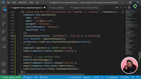 Curso De Angular Unit Testing Para Formularios Platzi