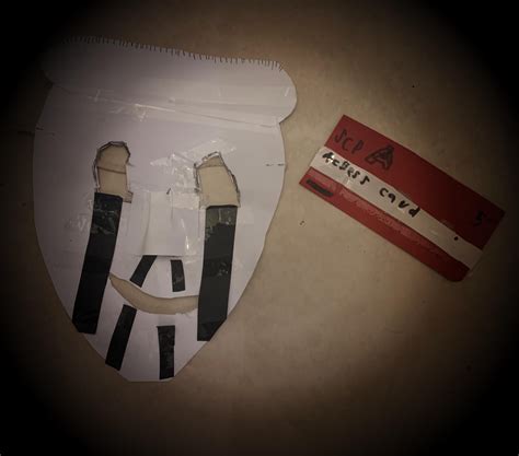 SCP 035 And Level 5 Access Key Card R SCP