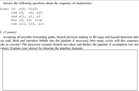 Solved Answer The Following Questions About The Sequence Of