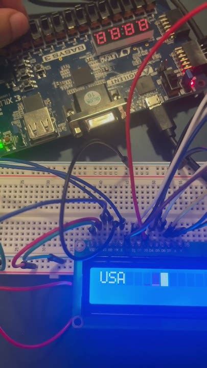Ce 433 Lab 7 Task 1 Switch Based Output From Basys3 To Lcd Display Youtube