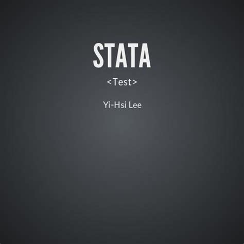 Stata