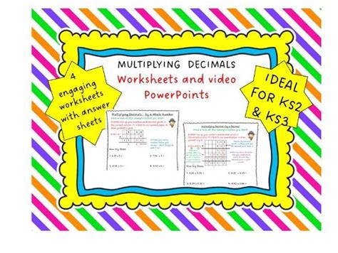 Multiplying Decimals Teaching Resources