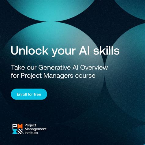 Project Management Institute On Linkedin Generative Ai Overview For Project Managers