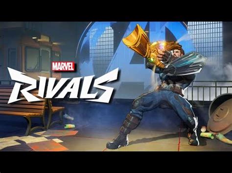 Marvel Rivals Captain America Avengers Infinity War Skin Gameplay