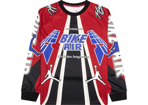 Jordan X Nigel Sylvester Bmx Jersey Asia Sizing Cinnabar Mens Ss25 Gb