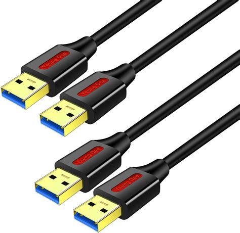Amazon Com Cable Matters Pack Usb Cable Ft Usb To Usb Cable Usb A To Usb A Cable Male