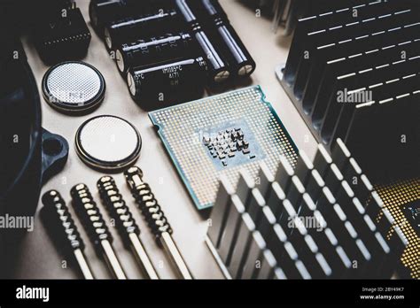 Computer And Laptop Hardware CPU Fan Cooler Battery Capacitors Radiator Chip PC Repair