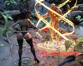 Qpwoei001 Goblin Lair Amazon Warriors