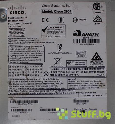 Cisco 2911 Router Рутери Cisco