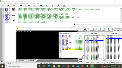 Teknik Elektro19 Gambar 35 Program Push Dan Pop