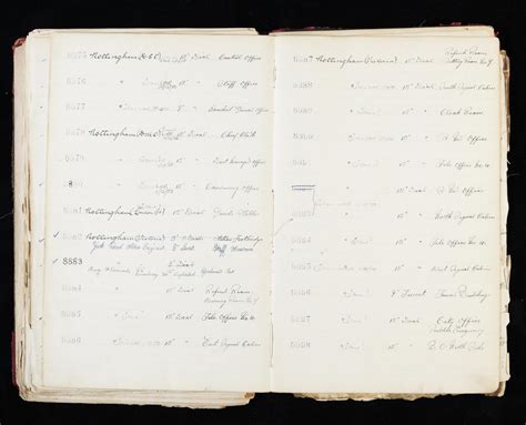 Pages 339 And 340 Of London And North Eastern Railway Clock Record Ledger