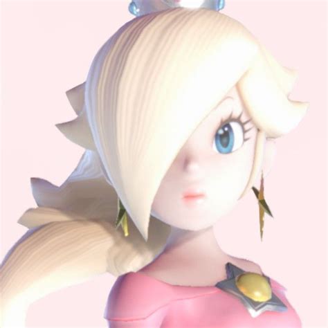 Princess Rosalina Icon Super Mario Art Super Mario Princess Peach Mario
