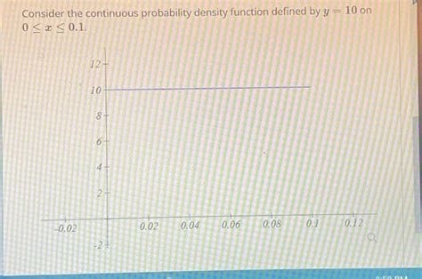 Consider The Continuous Probability Density Function Chegg