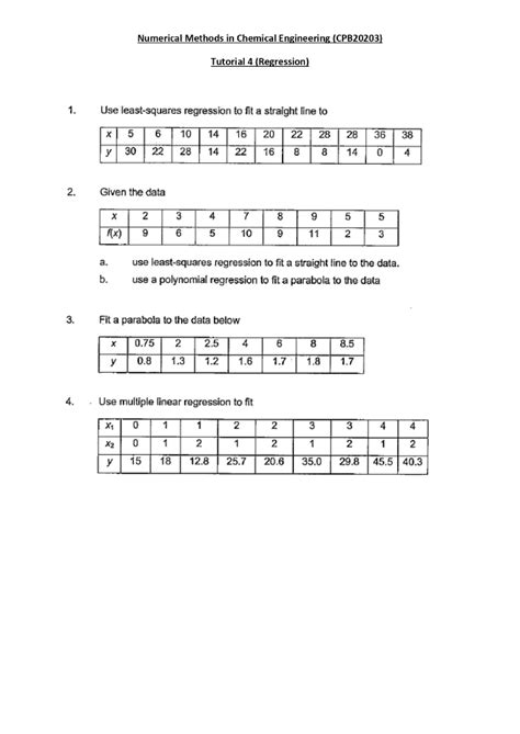 Solved Numerical Methods In Chemical Engineering CPB Chegg